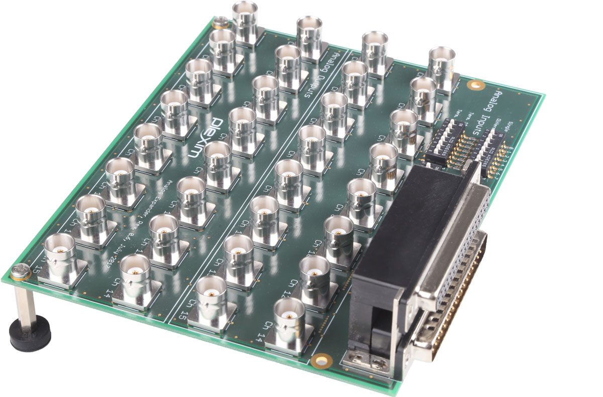 RT Box Analog Breakout Board | Plexim